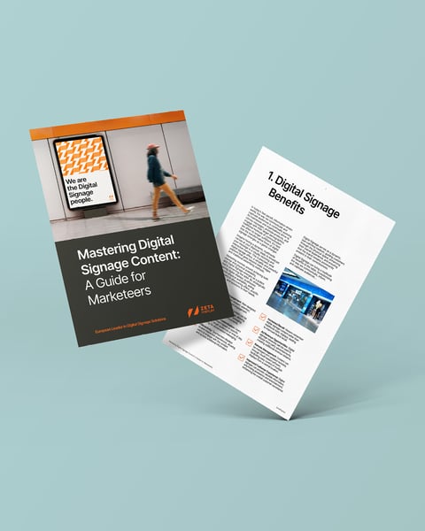 Download content guide for Digital Signage